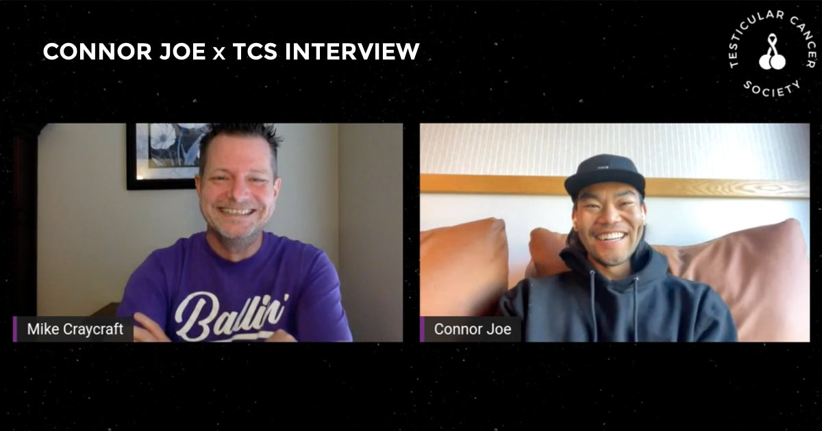 Connor Joe x TCS Interview – Testicular Cancer Society